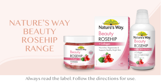 Buy Nature's Way Beauty Rosehip + Collagen 60 Tablets Online at Chemist ... Buy Nature's Way Beauty Rosehip + Collagen 60 Tablets Online at Chemist ...